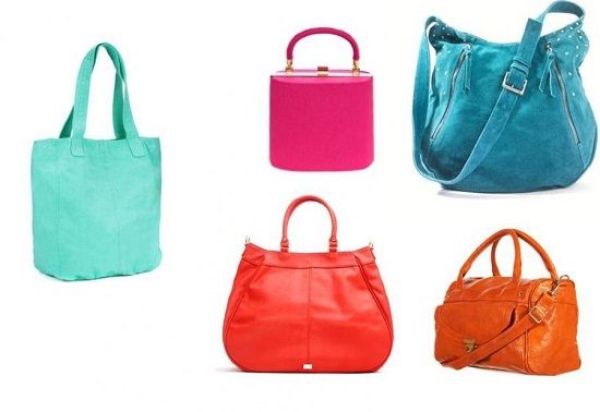 Cum porti o geanta colorata - 2 CHIC